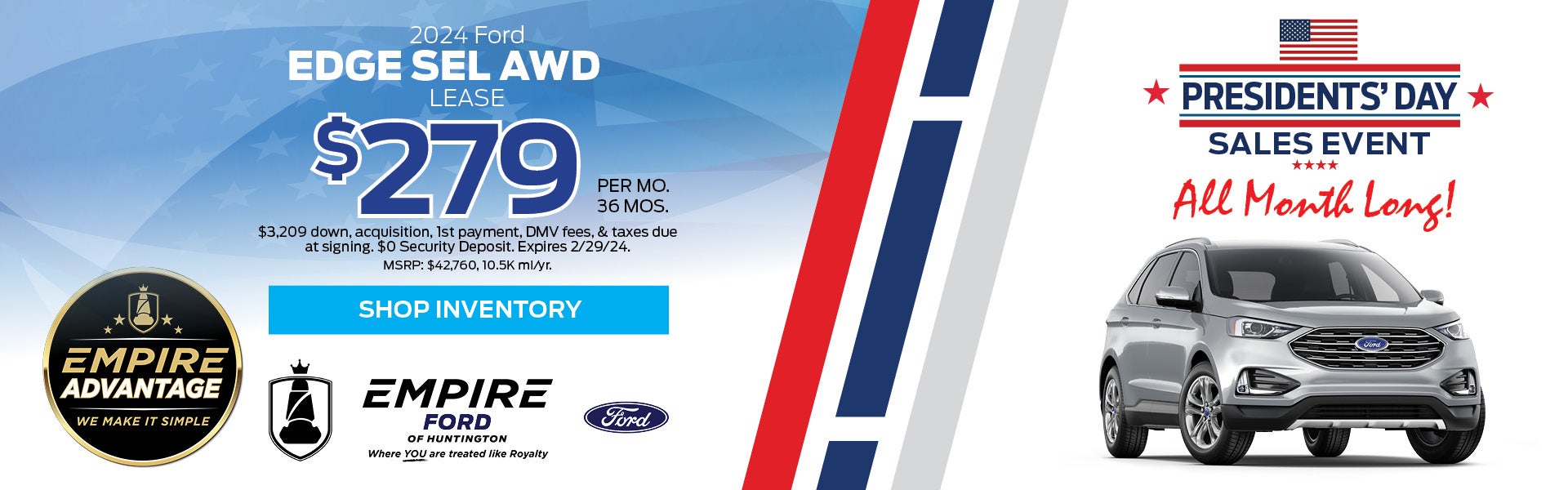 Ford Dealer in Huntington, NY | Empire Ford