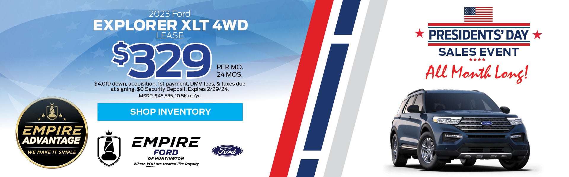 Ford Dealer in Huntington, NY | Empire Ford